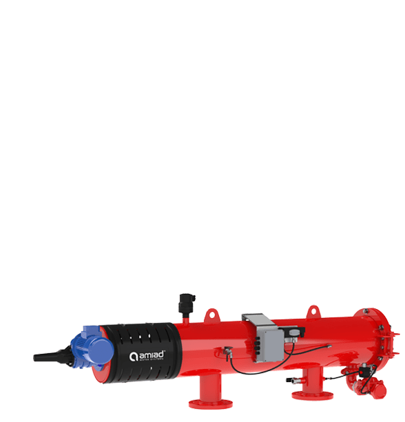 - Amiad Water Systems SAF-X automatic screen industrial water filter system